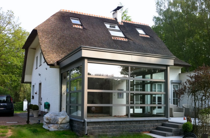 Veranda met plat dak | Van Den Bergh - Essen