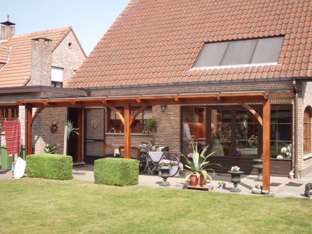 Eenvoudige overkapping - pergola | Van Den Bergh - Essen